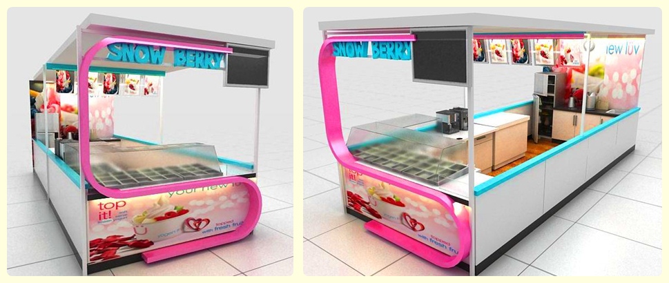 Booth Indoor Ice Cream | Gerobak Unik Bandung
