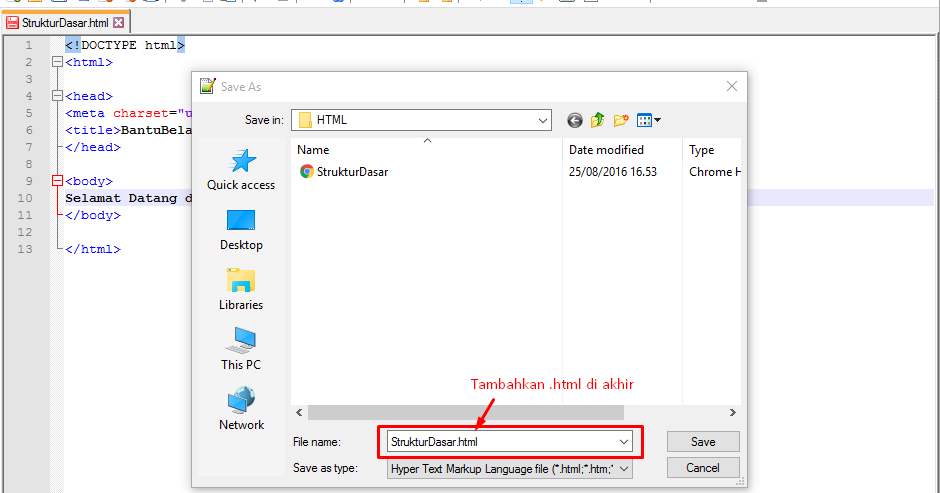Pengertian, Fungsi dan Struktur Dasar HTML | Materi Pelajaran Pengertian, Fungsi dan Struktur Dasar HTML | Materi Pelajaran