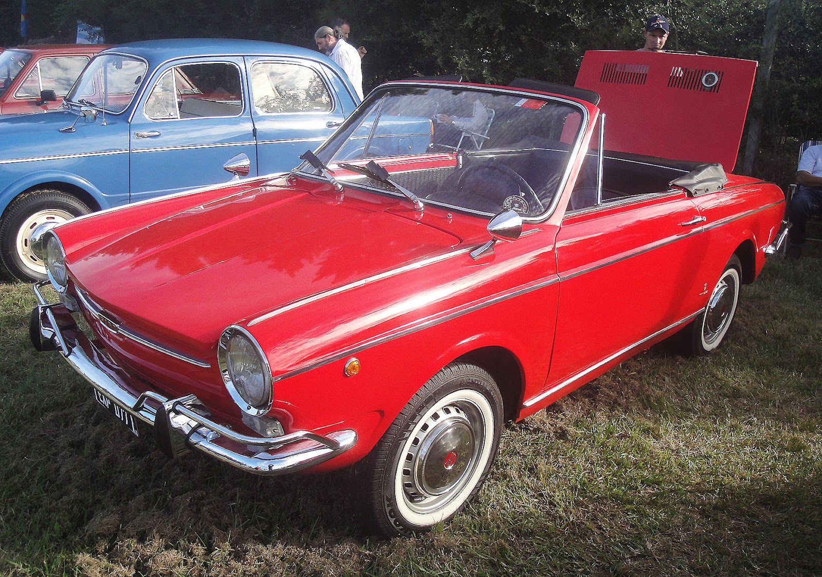 Archivo de autos: Fiat 800 Spider, convertible de serie