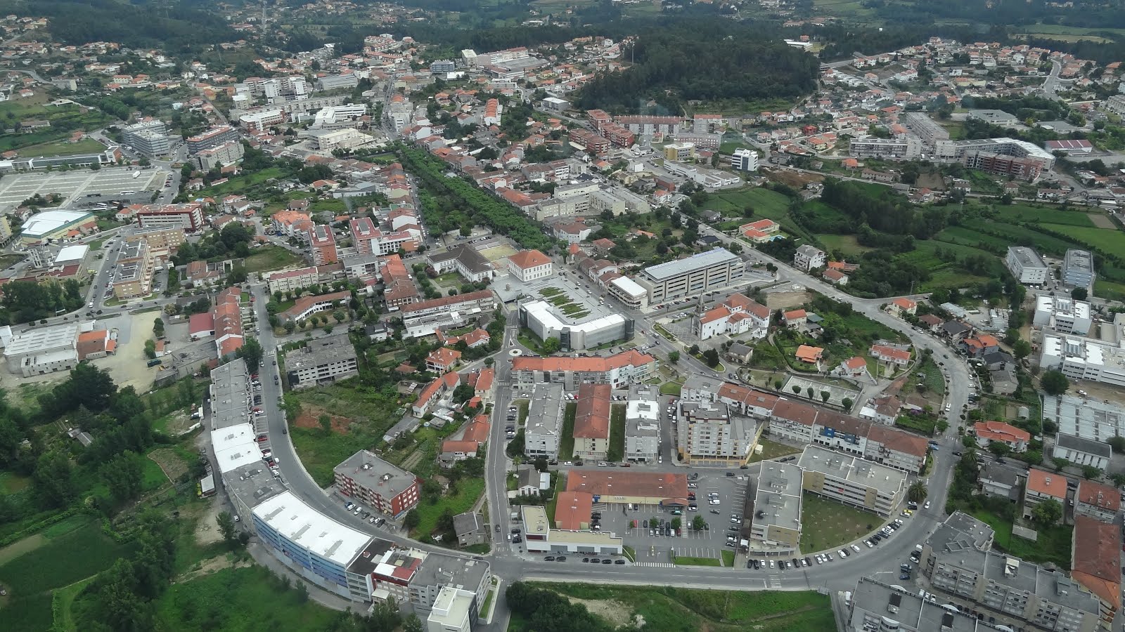Vila Verde: Fotografia aérea da Vila | Respire fundo! Está em Vila Verde!