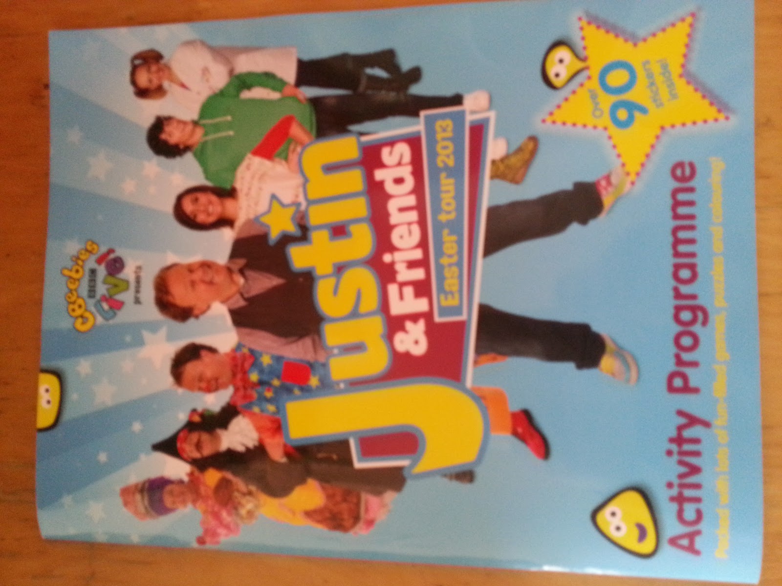Crochet Addict UK: Review of Cbeebies Justin & Friends Live Show