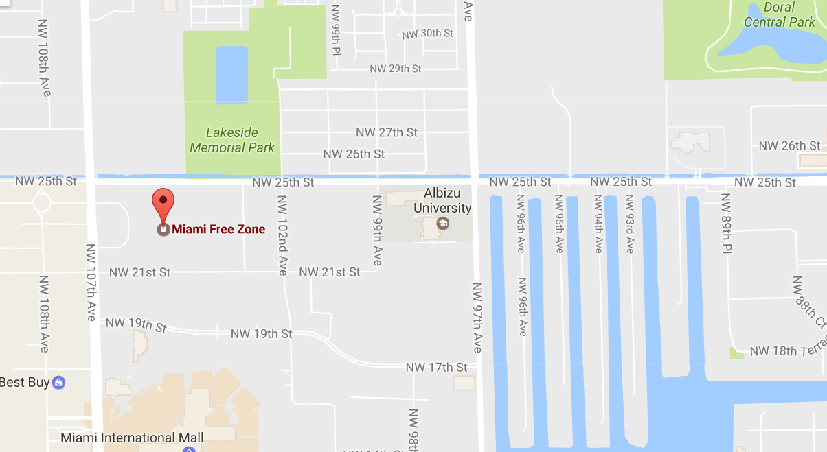 我所知道的邁阿密: 邁阿密自由(貿易)區(Miami Free Zone)