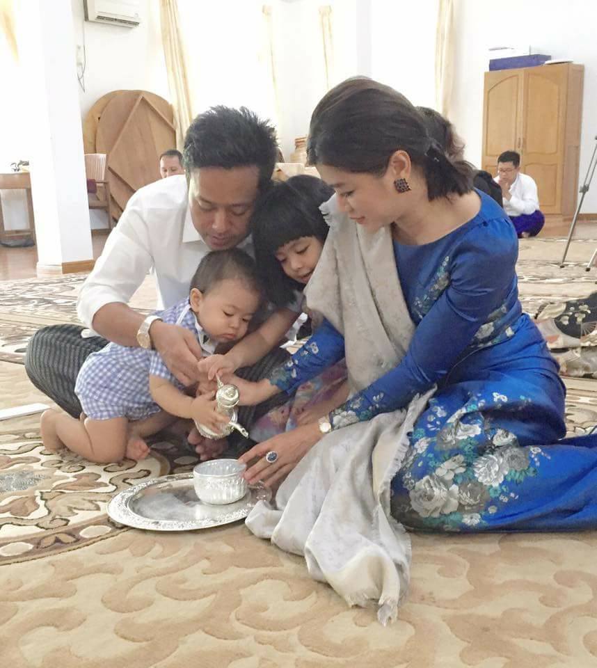 Pyay Ti Oo and Eaindra Kyaw Zin Son Pyay Dira Birthday Pictures ( Eaindra Kyaw Zin-5 ) - Myanmar ...