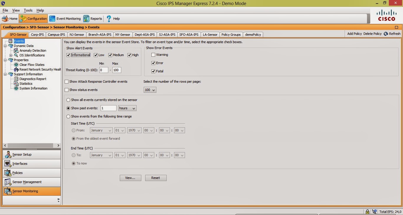 Cisco IPS Manager Express Demo режим ~ NetSkills