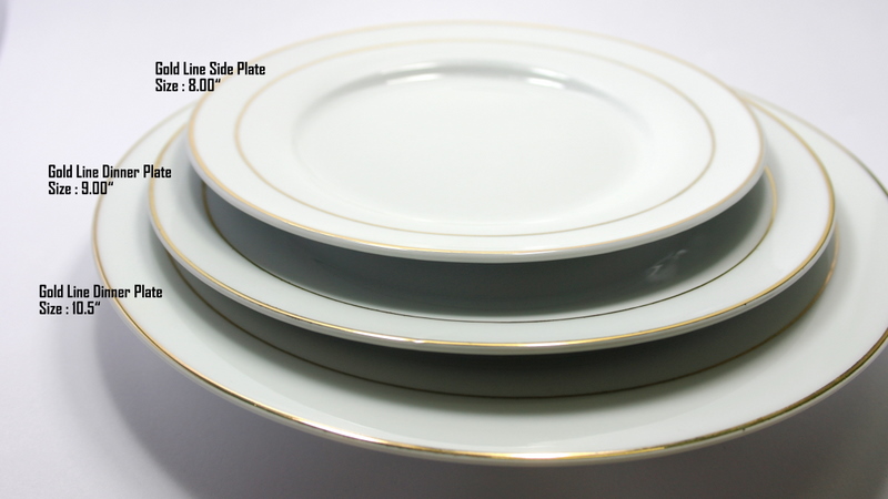 Dinner Plate Side View