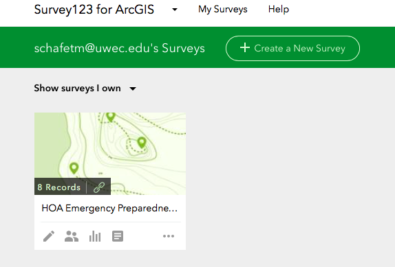 Geospatial Field Methods: Using Survey123