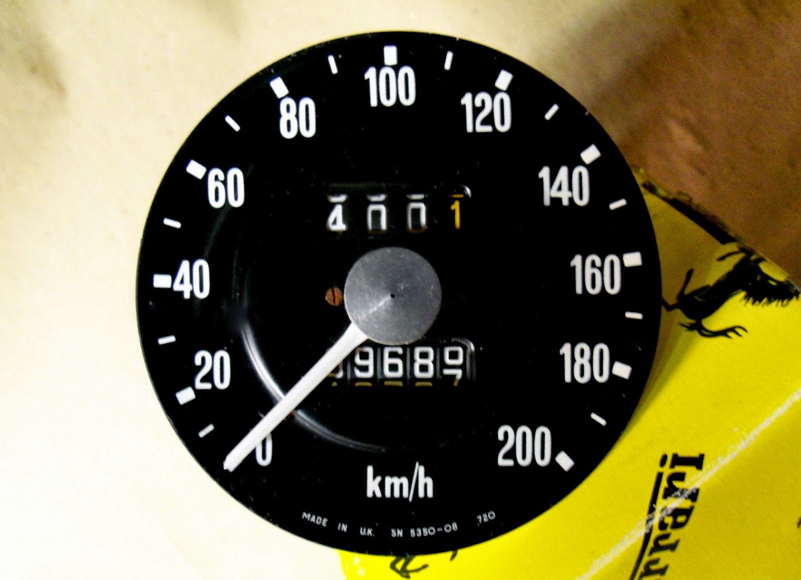 Ferrari Speedometer