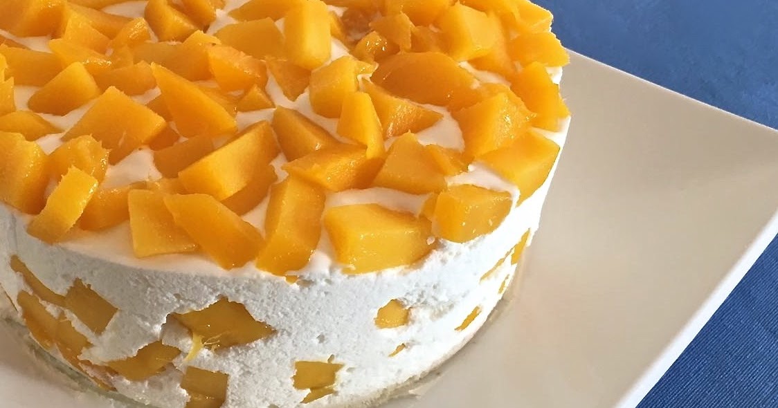 BAVAROIS DE YOGURT Y MANGO | Todo con azúcar