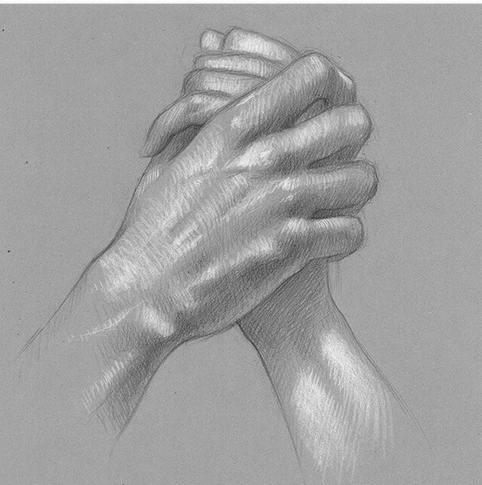 Arte y Actividad Cultural: Bonitas manos 9 dibujos a lápiz, arte ...