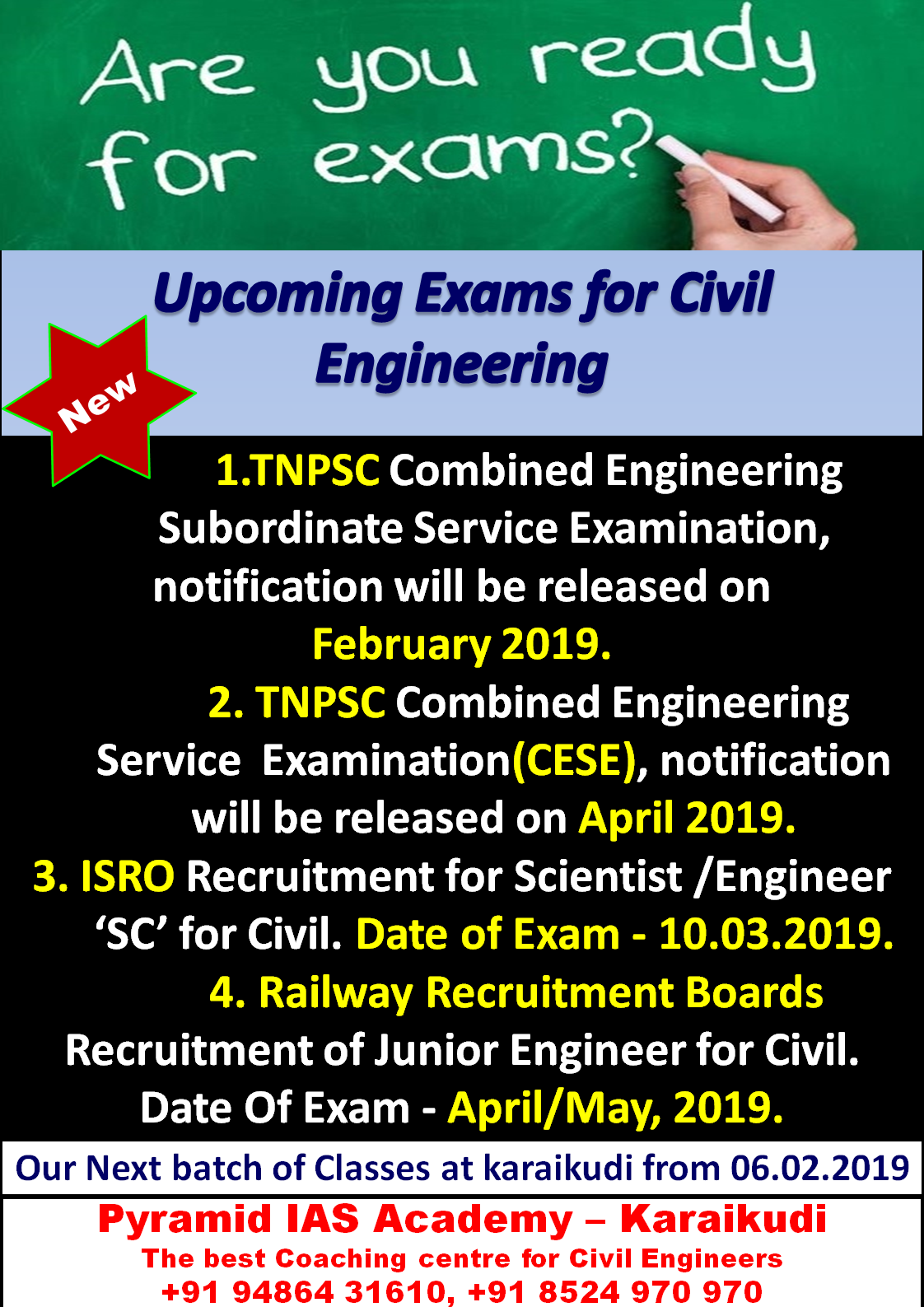 Pyramid IAS Academy, Karaikudi (The Best Coaching Centre for Civil ...