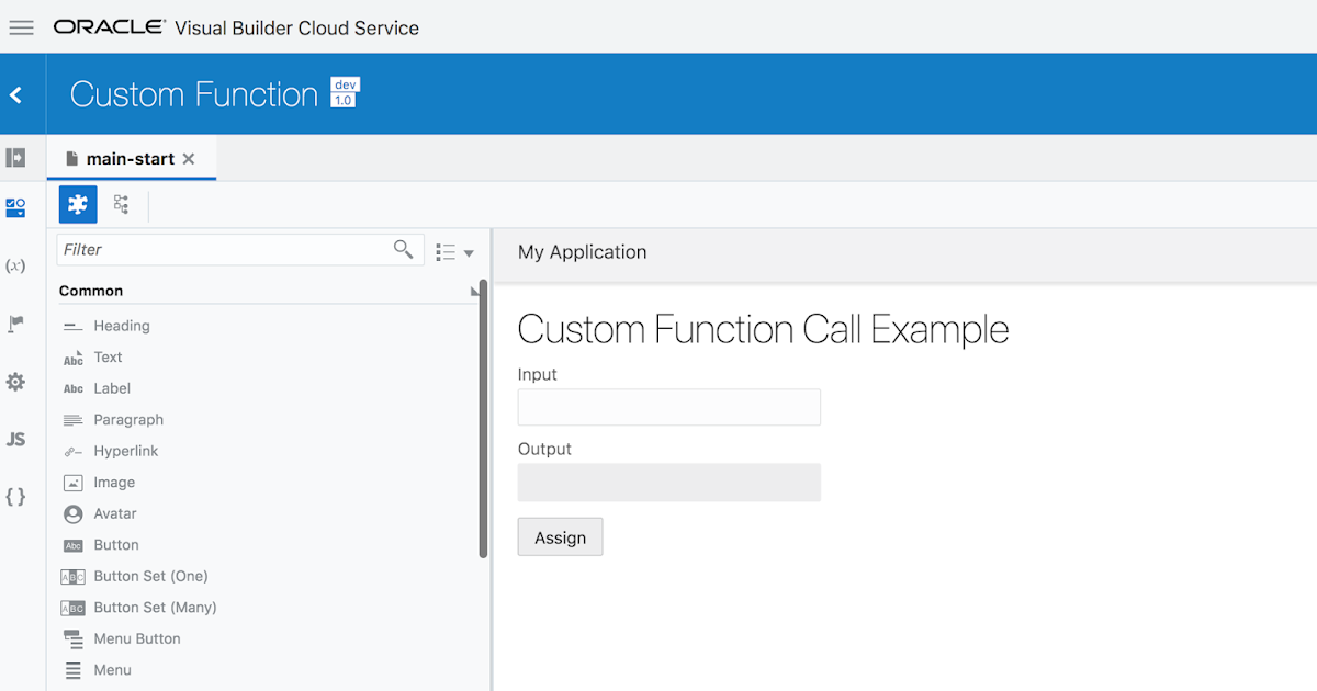 Andrej Baranovskij Blog: Custom JavaScript Client Code in Oracle Visual ...