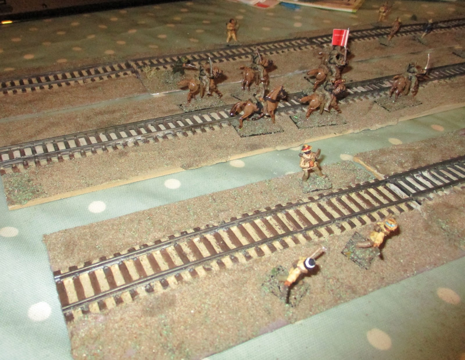 Baber on wargames: Railway embankment and track