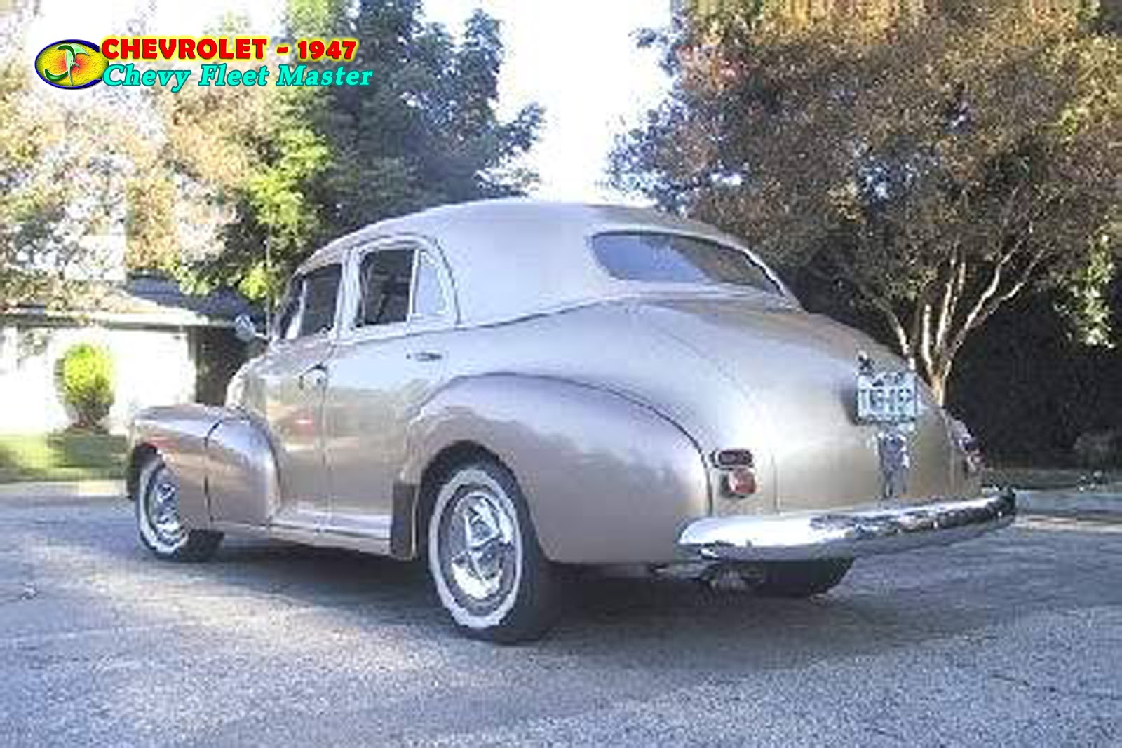 AUTOMÓVEIS: CHEVROLET - 1947 - Chevy- Fleet-master