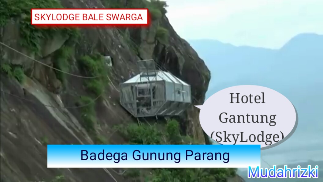 Wisata Gunung Parang Purwakarta dan Memanjat Hotel Gantung (Skylodge)