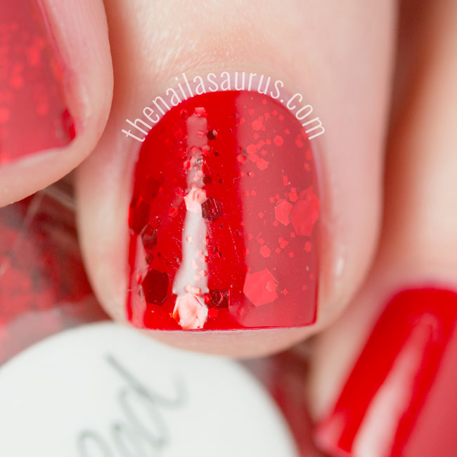 The Nailasaurus | UK Nail Art Blog - 31DC2015: Red Nails with Barry M ...