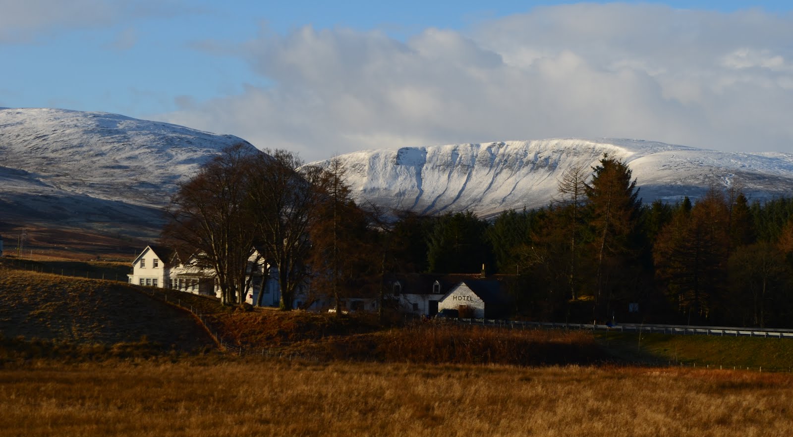 Tour Scotland: Tour Scotland Winter Photographs Amulree Highland Perthshire