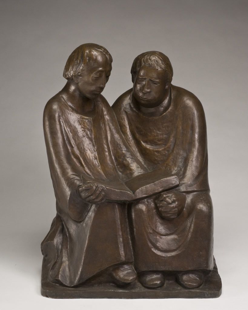 island life- in a monastery: GERMAN SCULPTURE