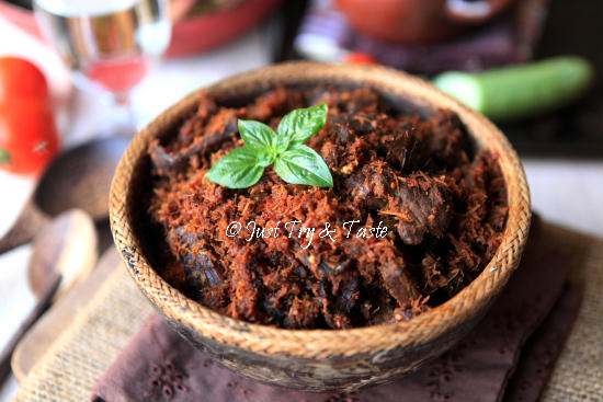 Resep Dendeng Ragi a la My Mom & Happy Eid Mubarak! | Just Try & Taste