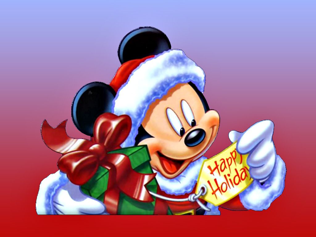 BAÚL DE NAVIDAD: Mickey Mouse en Navidad, fondos de pantalla