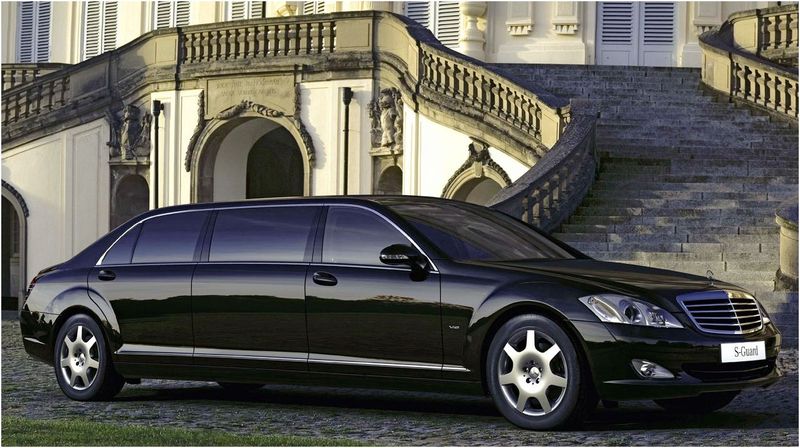 The Mercedes Benz S600 Pullman Guard , Presidential Limousines