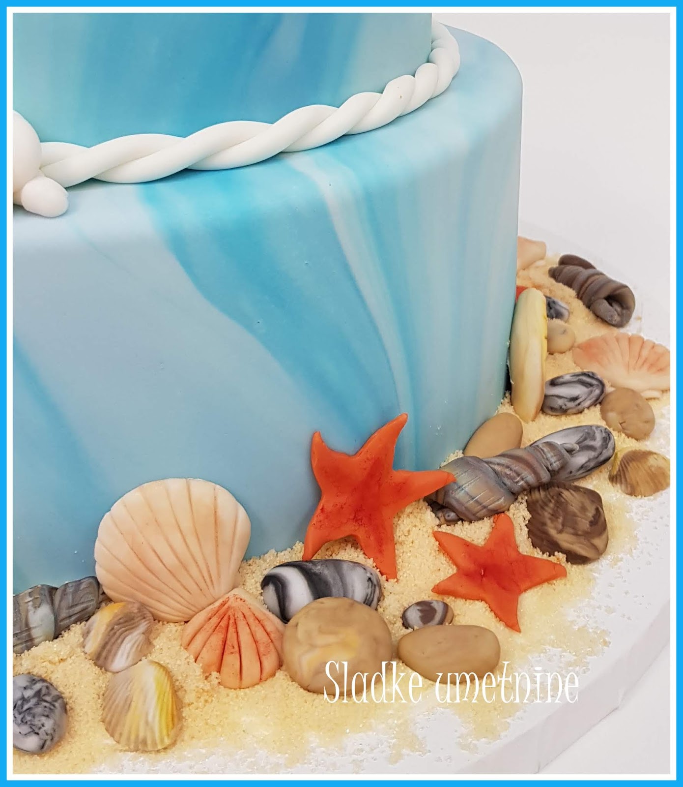 SLADKE UMETNINE: Torta za 50 let