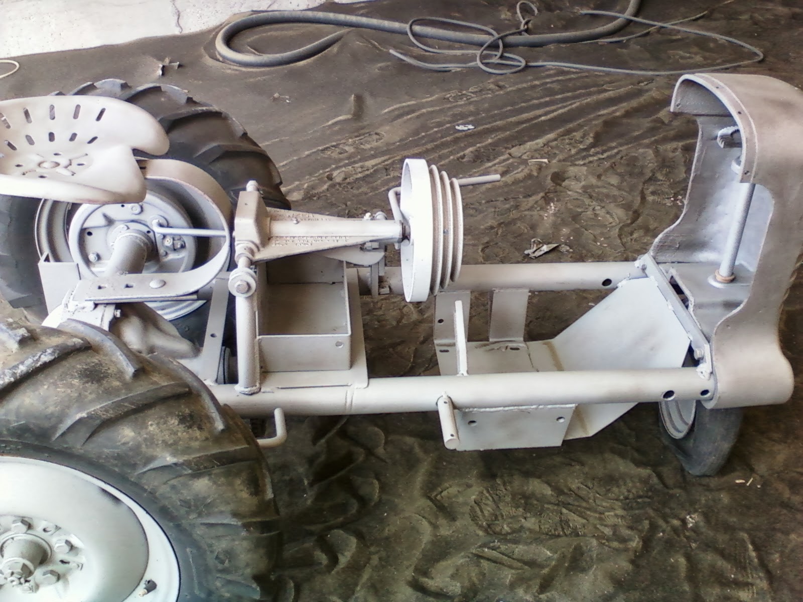 Garden Tractor Restorations: Copar Panzer T102