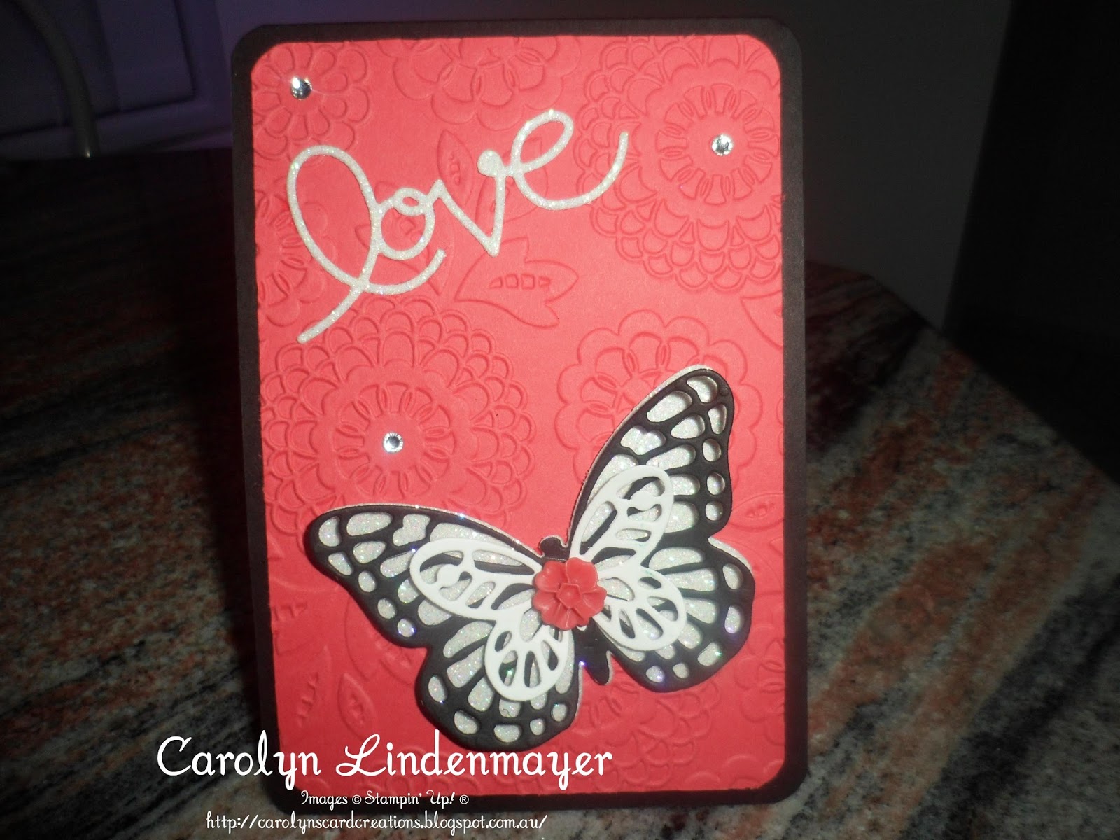 Butterfly Love Card