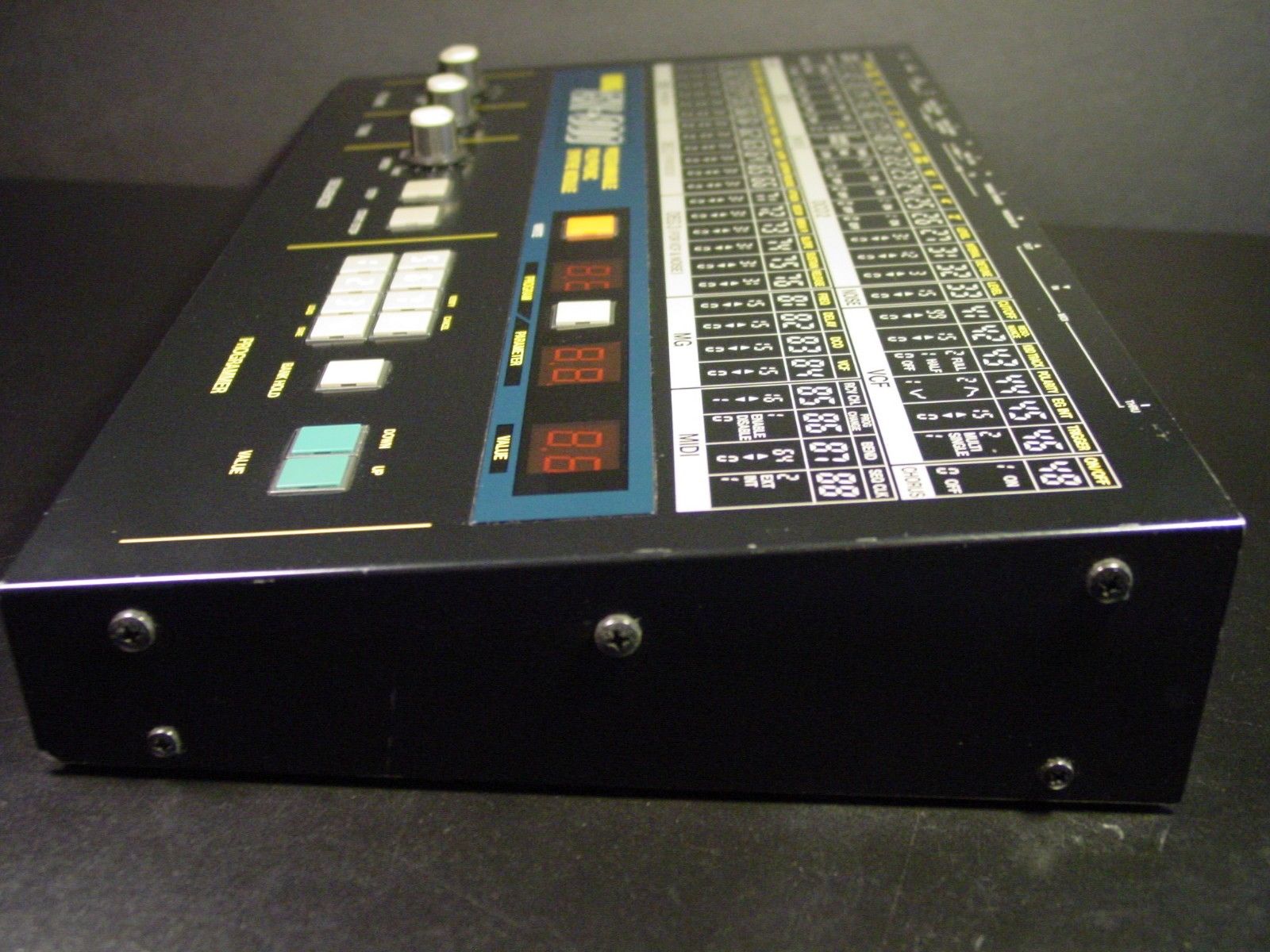 MATRIXSYNTH: Korg EX-800 Programmable Polyphonic Synth SN 005033