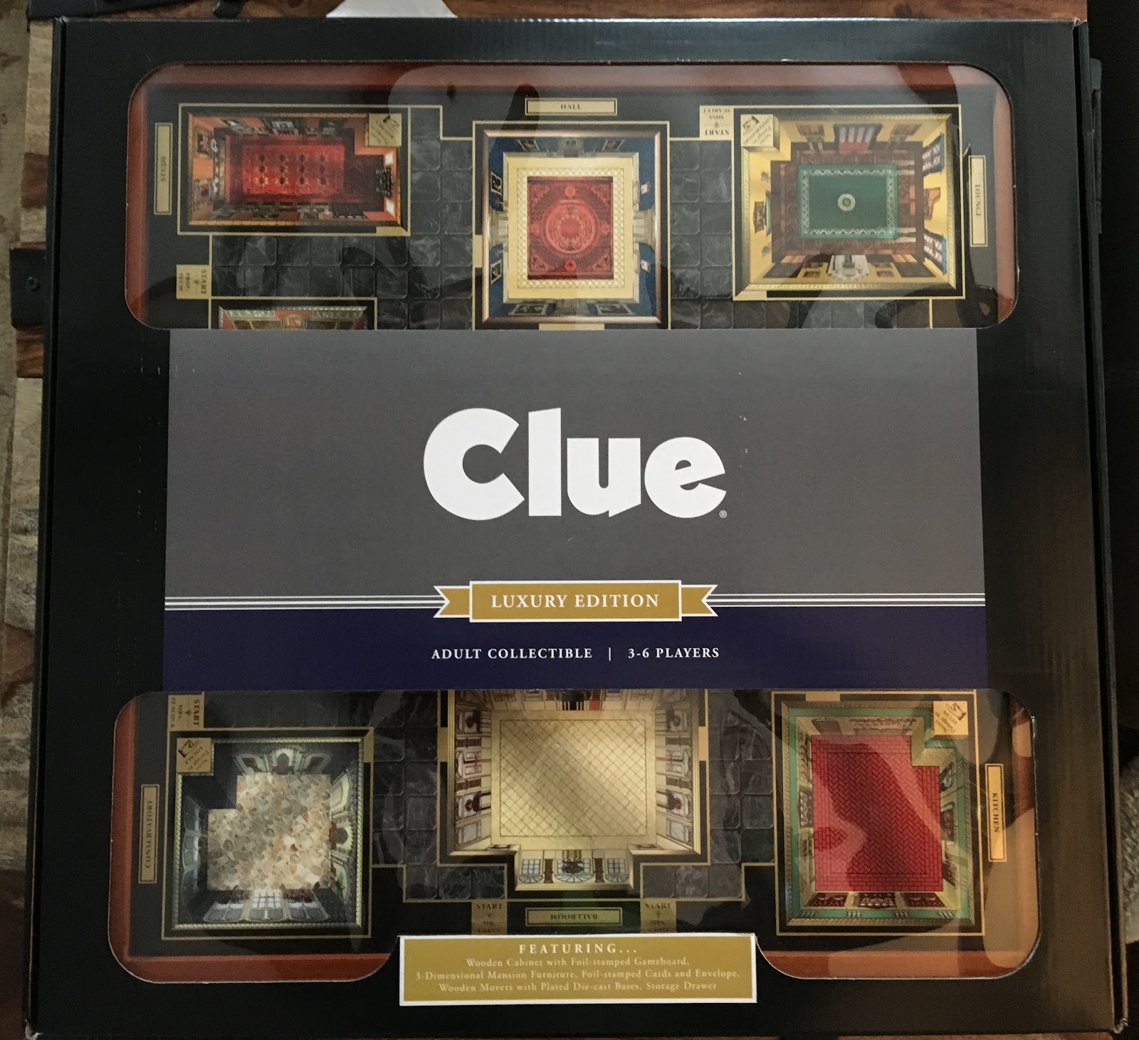 Wargames and Railroads: Clue - Luxury Edition by Winning Solutions