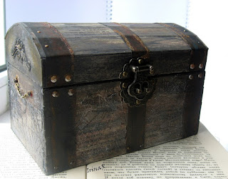 Скрап-ХоббиМания: Old treasure chest - tutorial