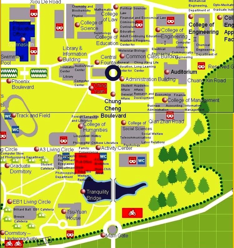 National Chung Cheng University (a.k.a. Meteor Garden's Yingde ...