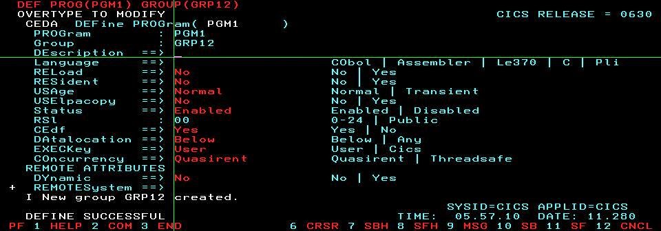 cobol cics db2 en entorno host: cobol-cics-db2-host - CICS - Monitor de ...