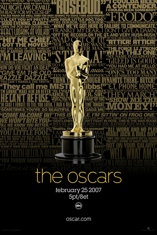 Cinema Style: The Oscar Poster
