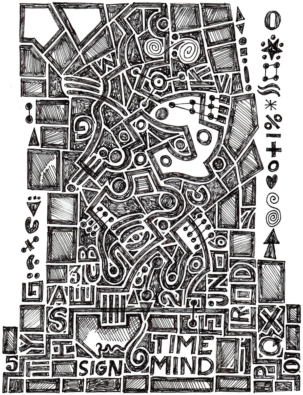 ISOM SYMBOLIC ART: Time, sign and mind...