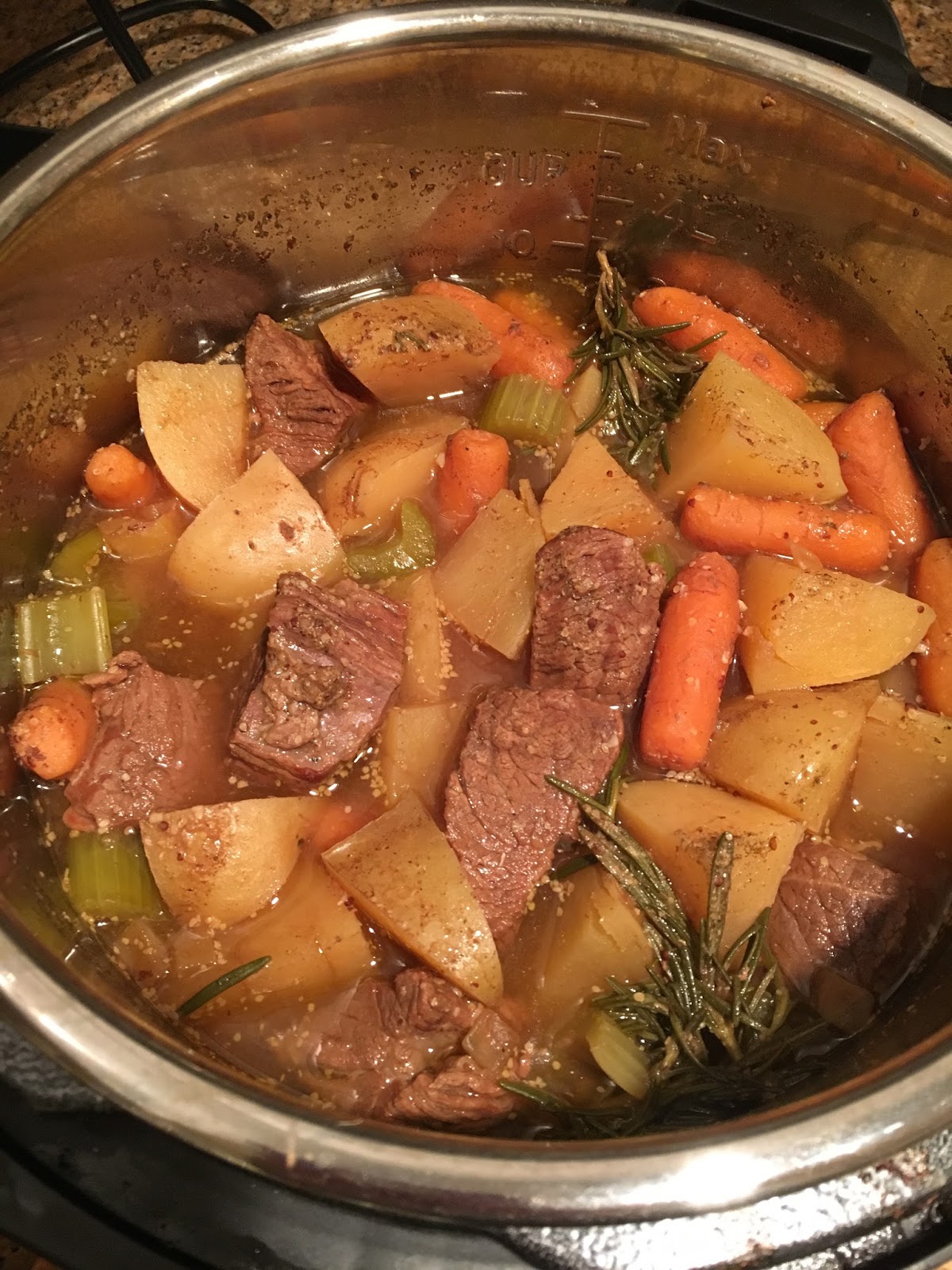 The Larson Lingo: Instant Pot Rosemary Beef Stew