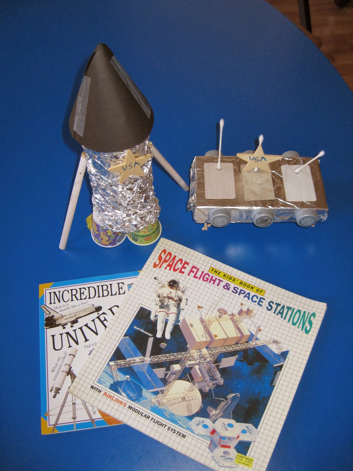 Solagratiamom: Year 2 Week 12 - Create Your Own Spacecraft and Astronauts