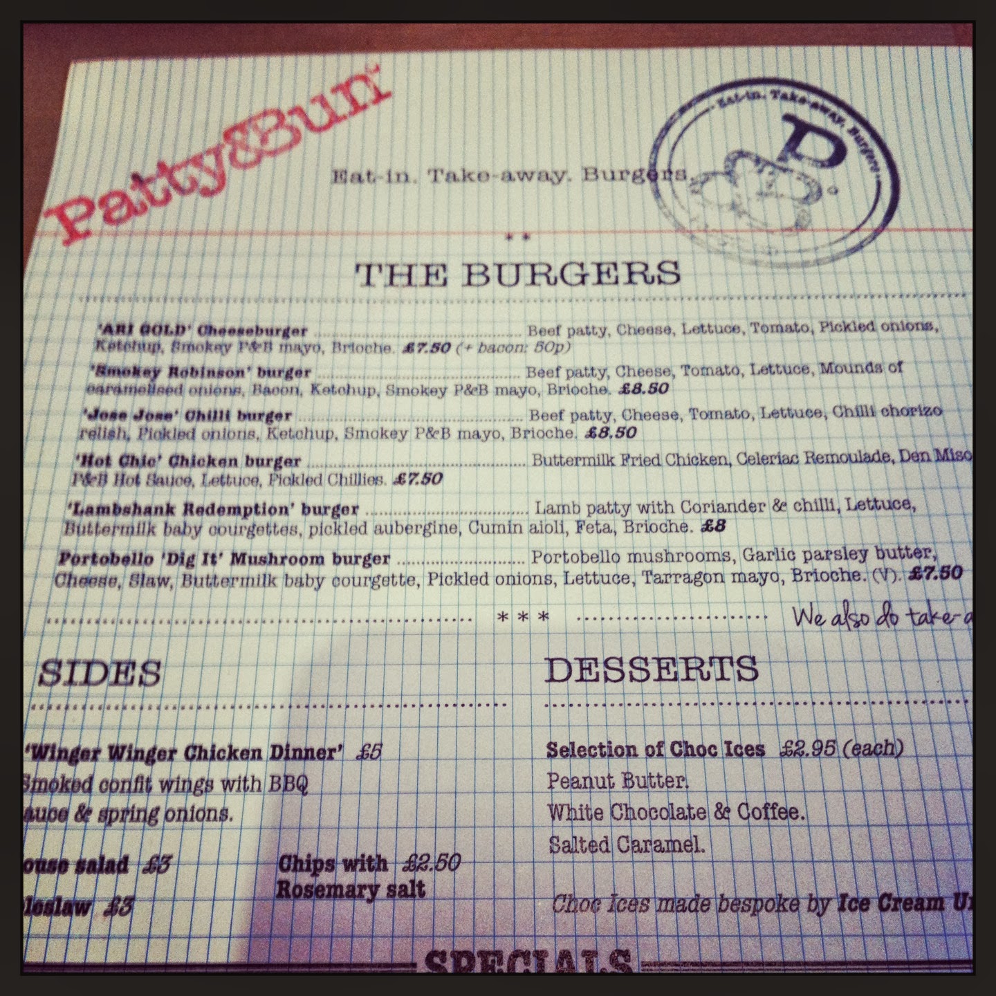 Patty & Bun | Little Apple Tree