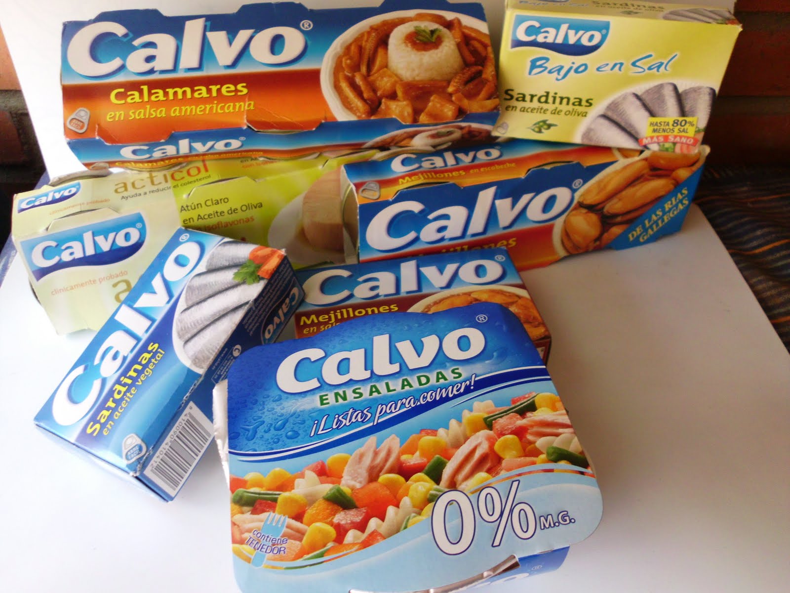 Los Caprichos de Jorge: Productos Calvo