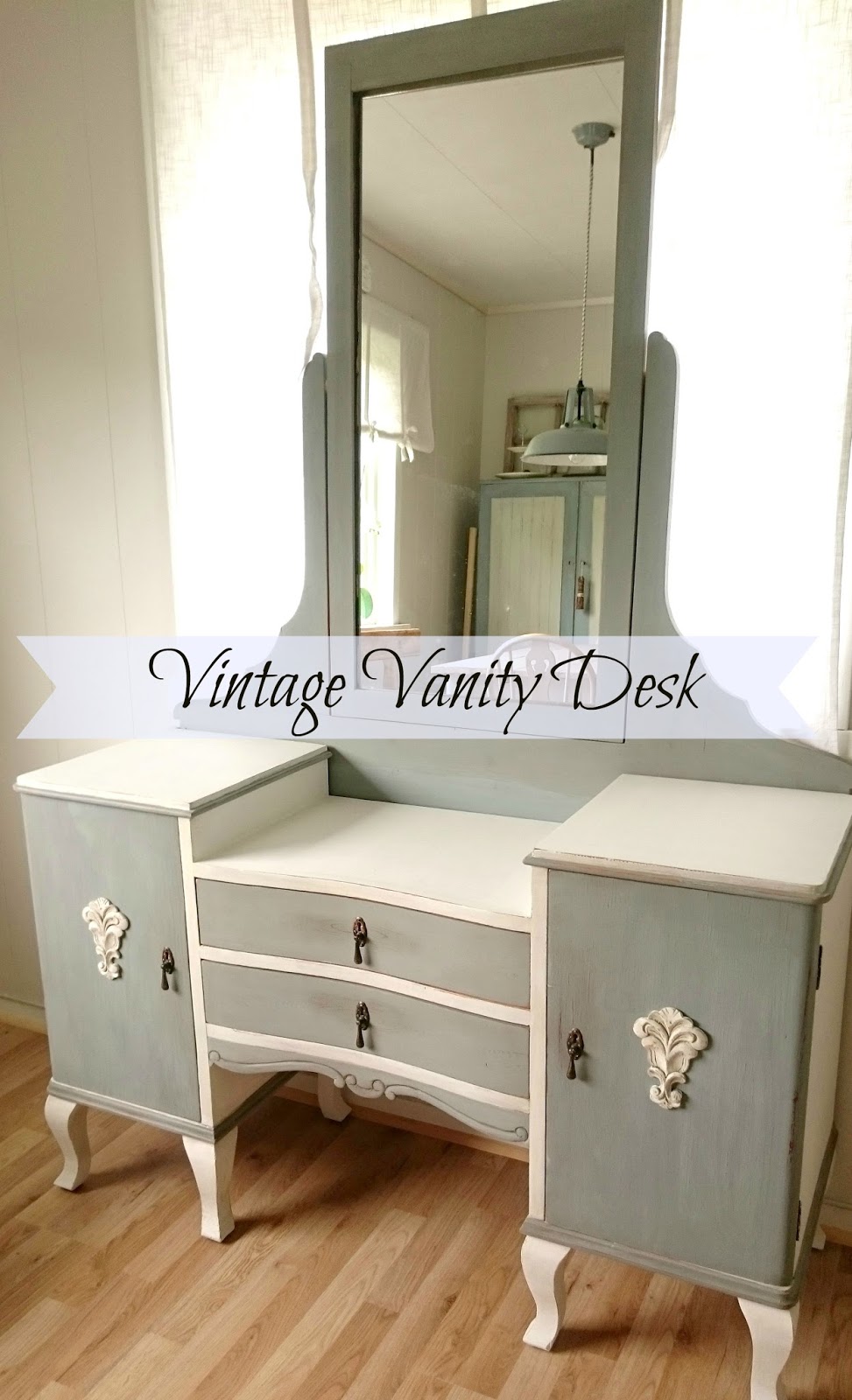 Frugal Furbishing: A dreamy, vintage vanity desk