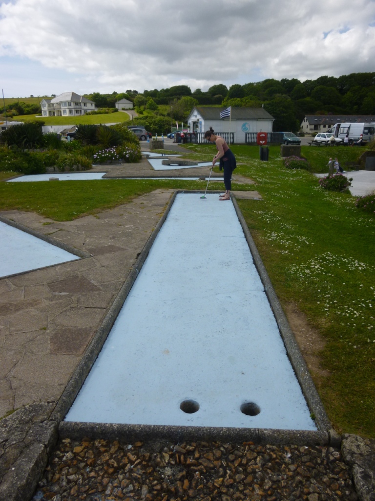 The Ham and Egger Files: Crazy Golf in Swanpool Park, Falmouth, Cornwall