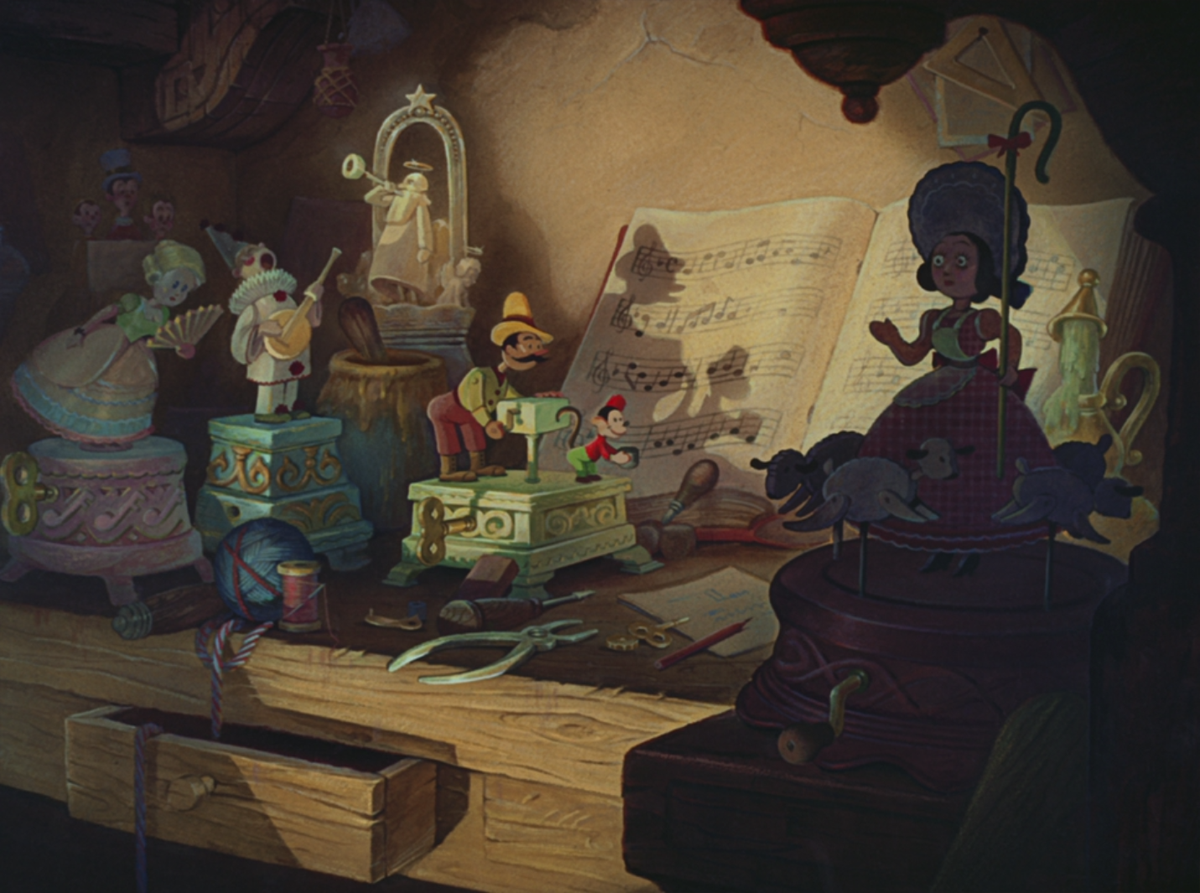 Living Lines Library: Pinocchio (1940) - Backgrounds