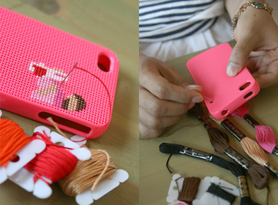 weelittlestitches: Stitch Your Own Cell Phone Case Tutorial