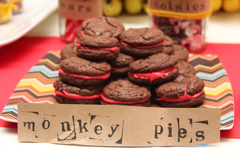 Lacy in the Sky with Diapers: Sock Monkey Birthday..