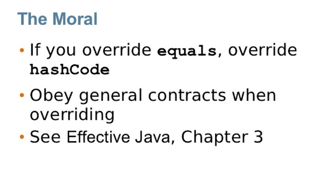 Overriding Equals And Hashcode Method In Java And Hibernate 4018