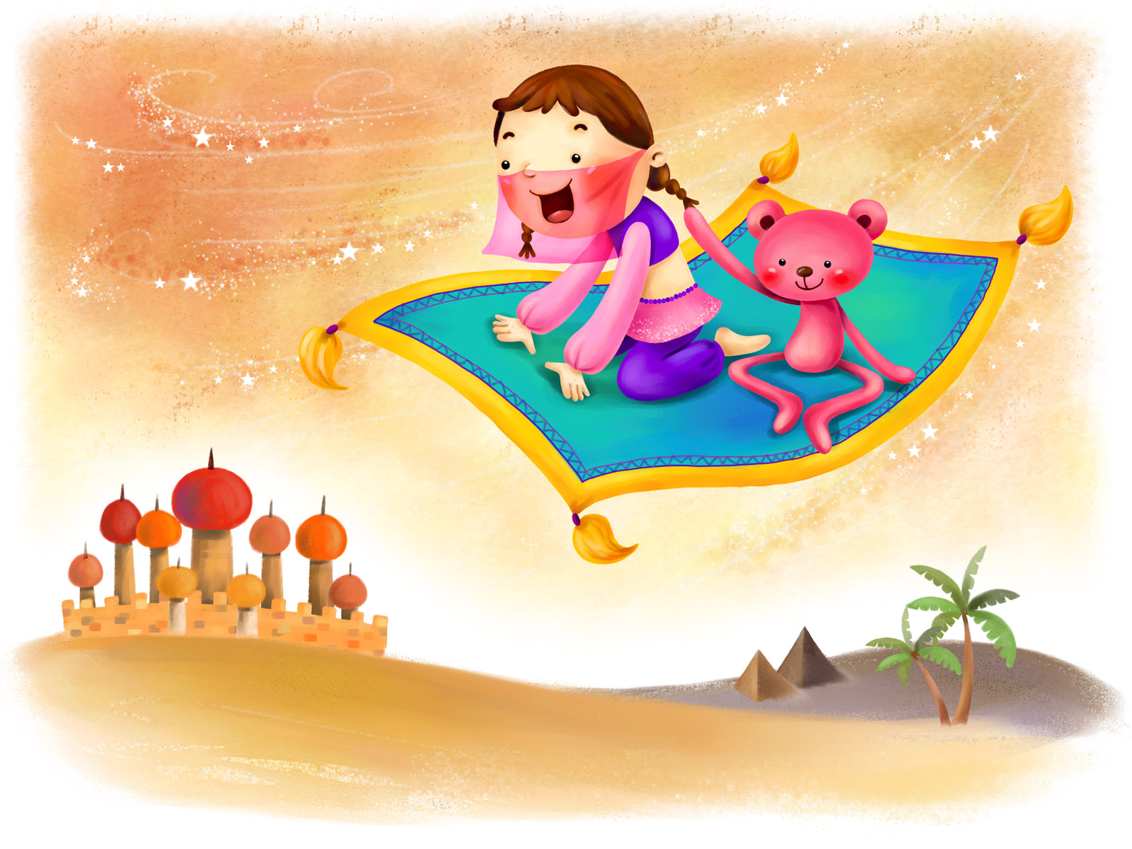 Cartoon Point: Flying Carpet