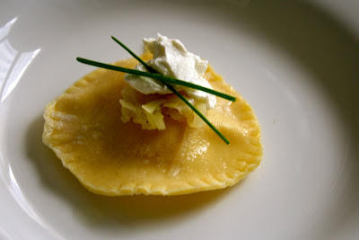 Cooked By Sara Mae: Egg Yolk Ravioli