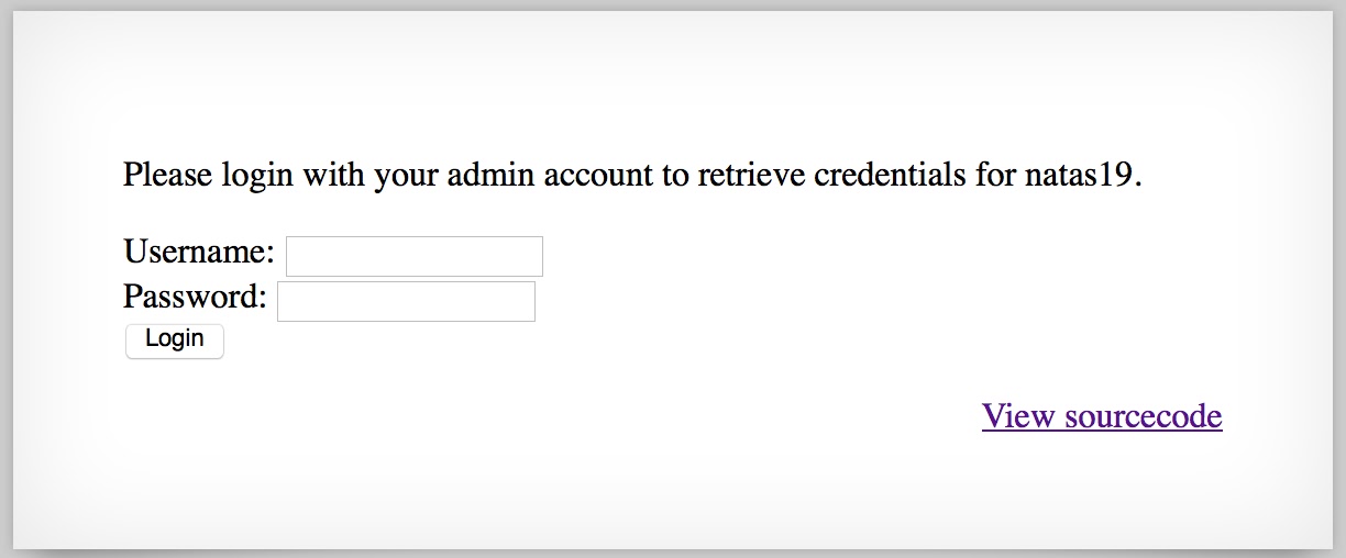 Security Writeups: Natas 18