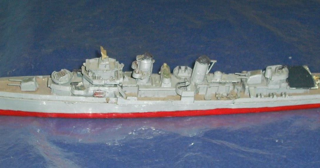 Destructores: Especulando, DD-446 USS Radford con misiles