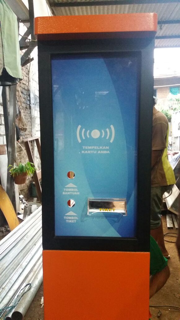 Bagaimana Cara instalasi sistem parkir manless tiket dispenser ~ Palang ...