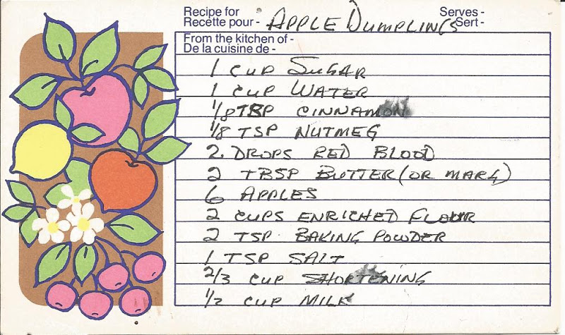cher stuff: apple dumplings